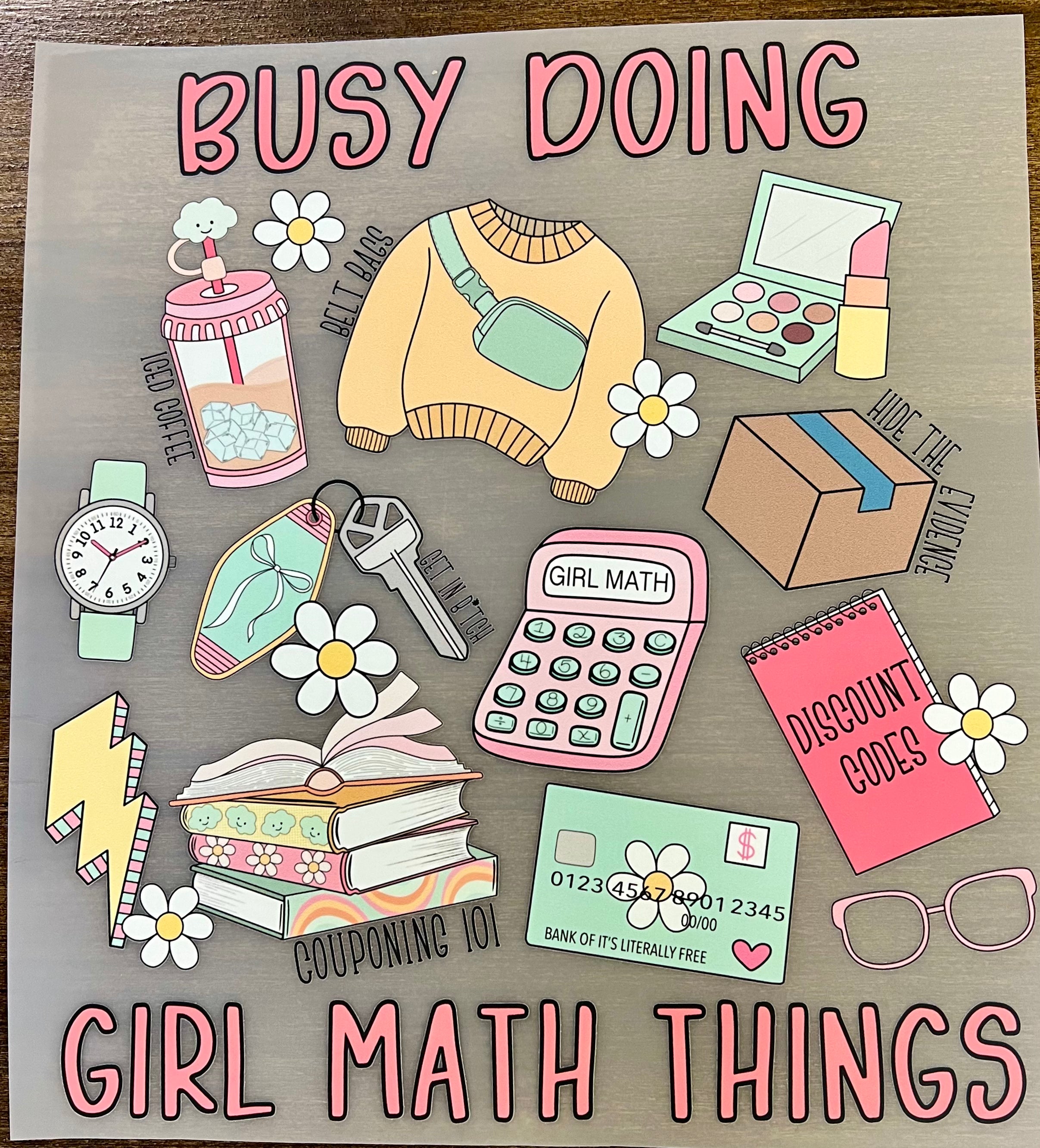 Busy Doing Girl Math Things – RandelAnn's